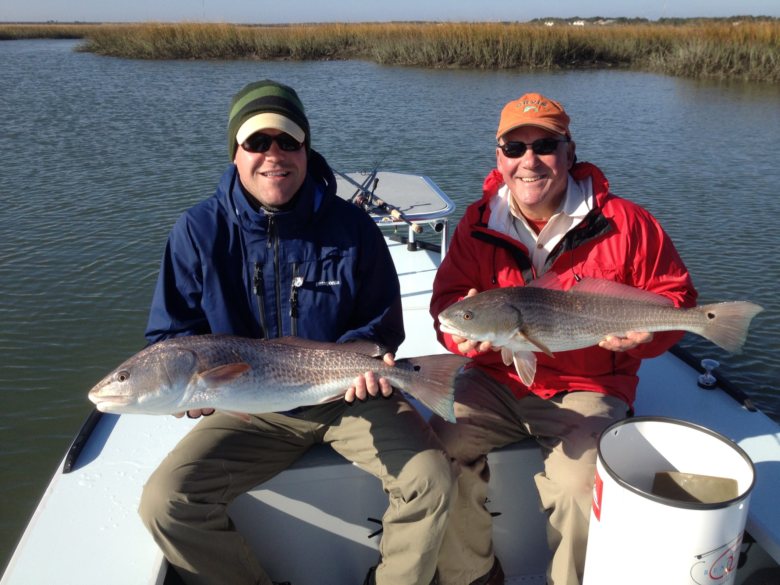 Dressing warm when fishing in the cold weather