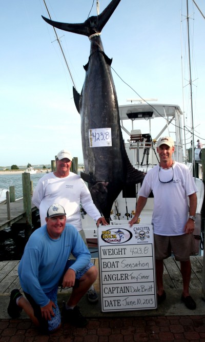Late hookup gives Sensation early lead in Big Rock Blue Marlin Tournament