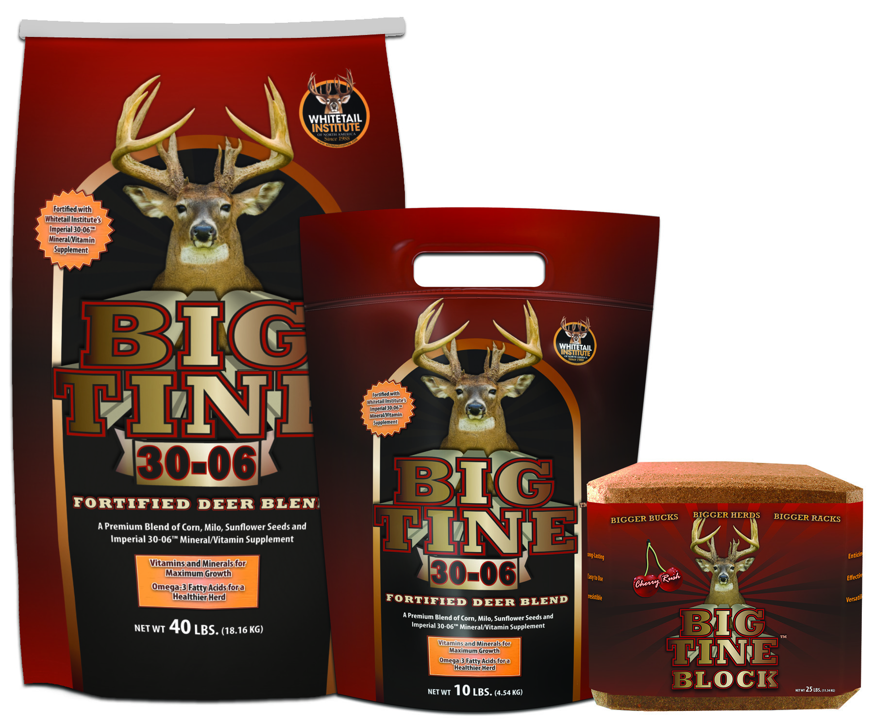 Big Tine is mixture of grains, vitamins, minerals.