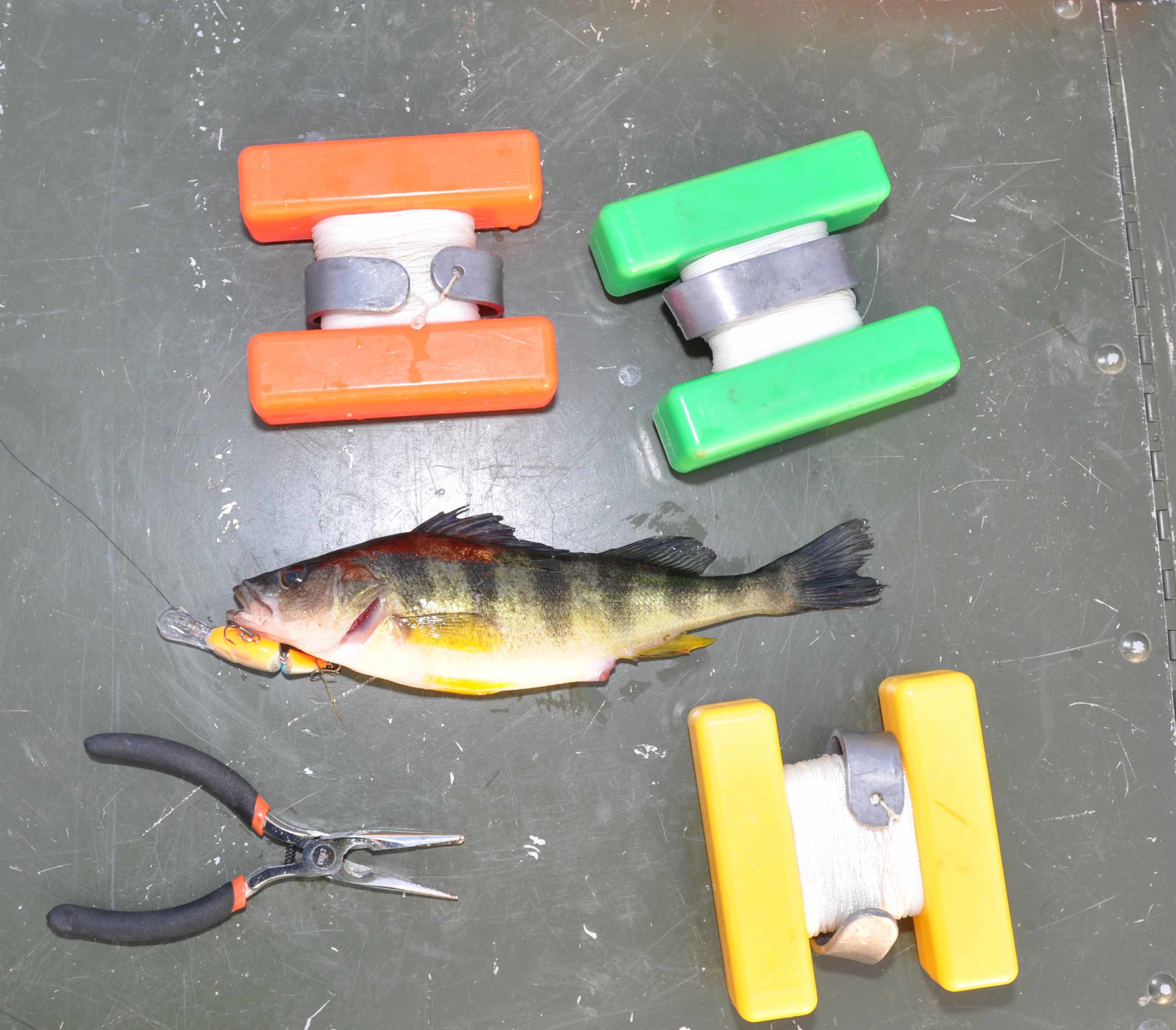 Marker buoys are big help when fishing White Lake