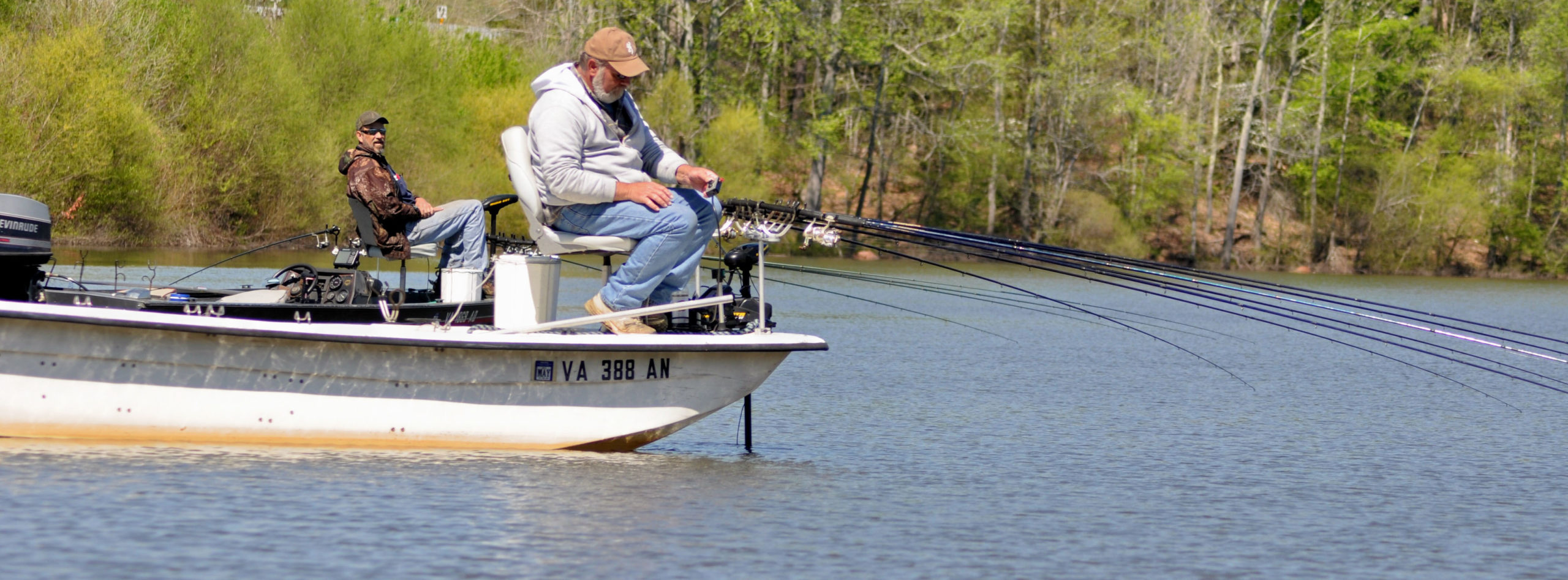 Blue is a favorite color of spring crappie anglers