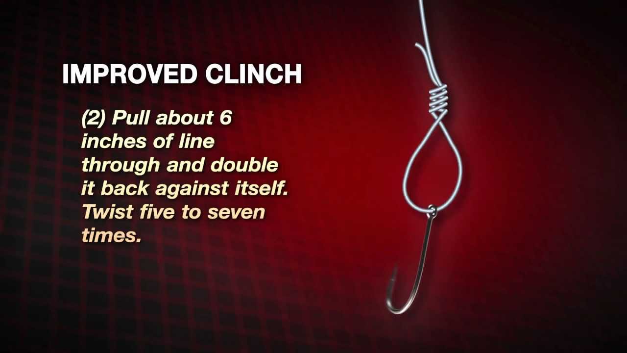 How to tie an improved clinch fishing knot