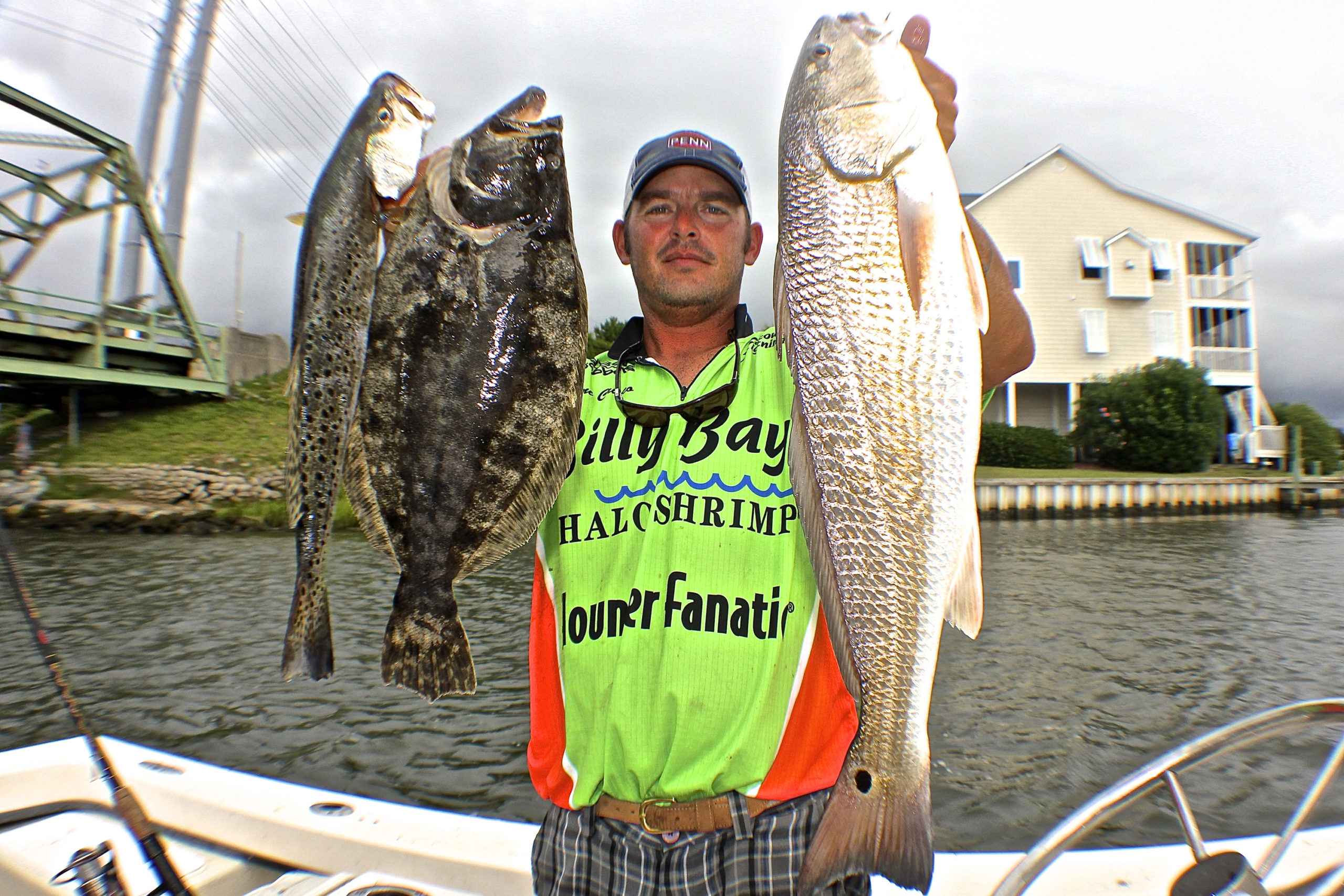 Play the tides right and you can catch an inshore grand slam at Topsail
