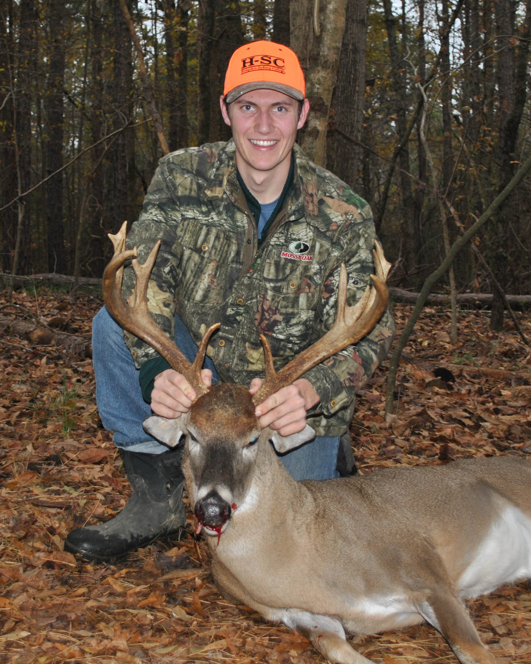 The hunting gods frowned, then smiled on Union County hunter with big buck