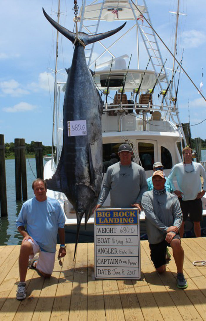 First-day Big Rock lead goes to 680-pound blue marlin