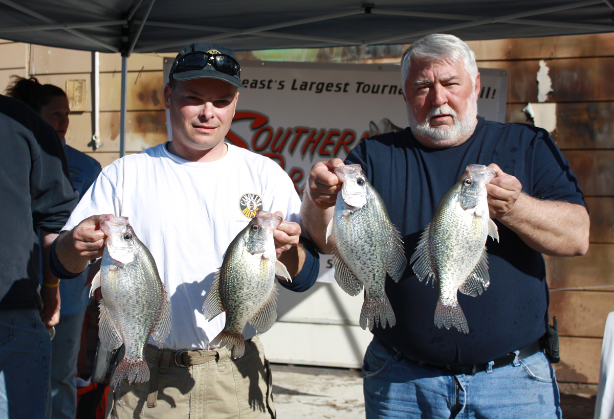 Stay deep for slabs at High Rock Lake