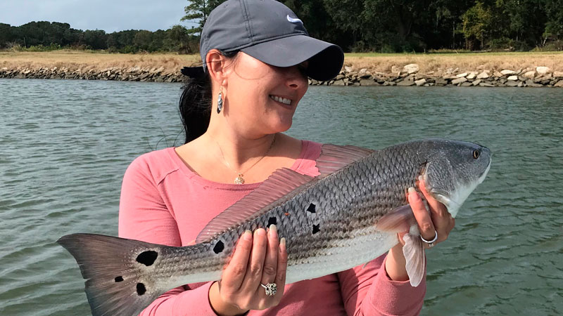 Starr's birthday redfish in Mt. Pleasant, SC - Carolina Sportsman