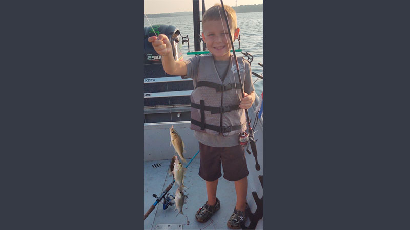 Luke Langley's white perch haul - Carolina Sportsman