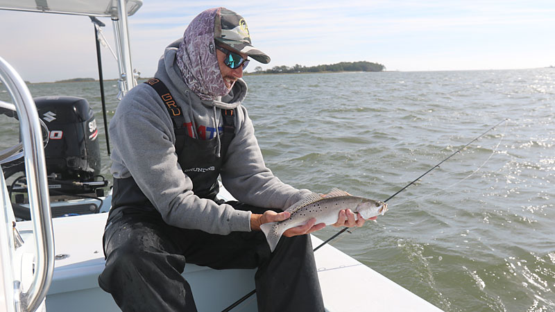 Go slow for Stono River speckled trout - Carolina Sportsman