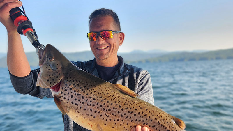 Kevin Martin's 10+ pound brown trout - Carolina Sportsman