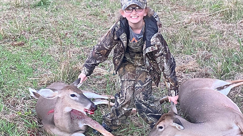 Ava Addison's two-deer day - Carolina Sportsman