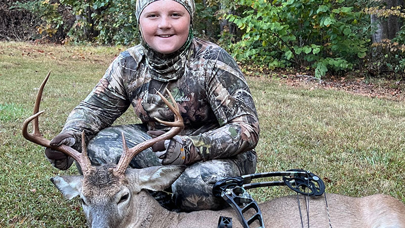 Colton Toms' 7-point buck - Carolina Sportsman