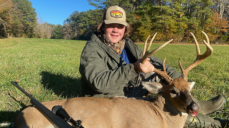 Orange County Youth hunter downs first buck!! - Carolina Sportsman
