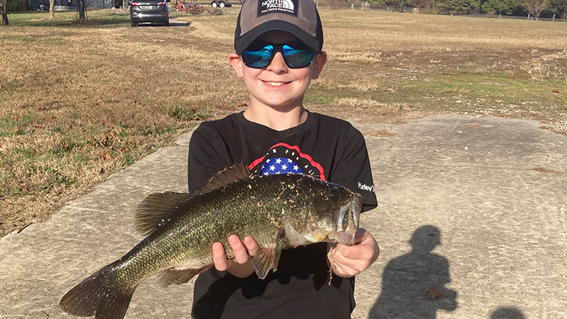 Camdyn Adams' bass