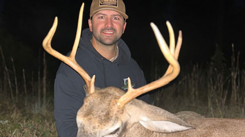 Tyler Tew kills Johnston County buck