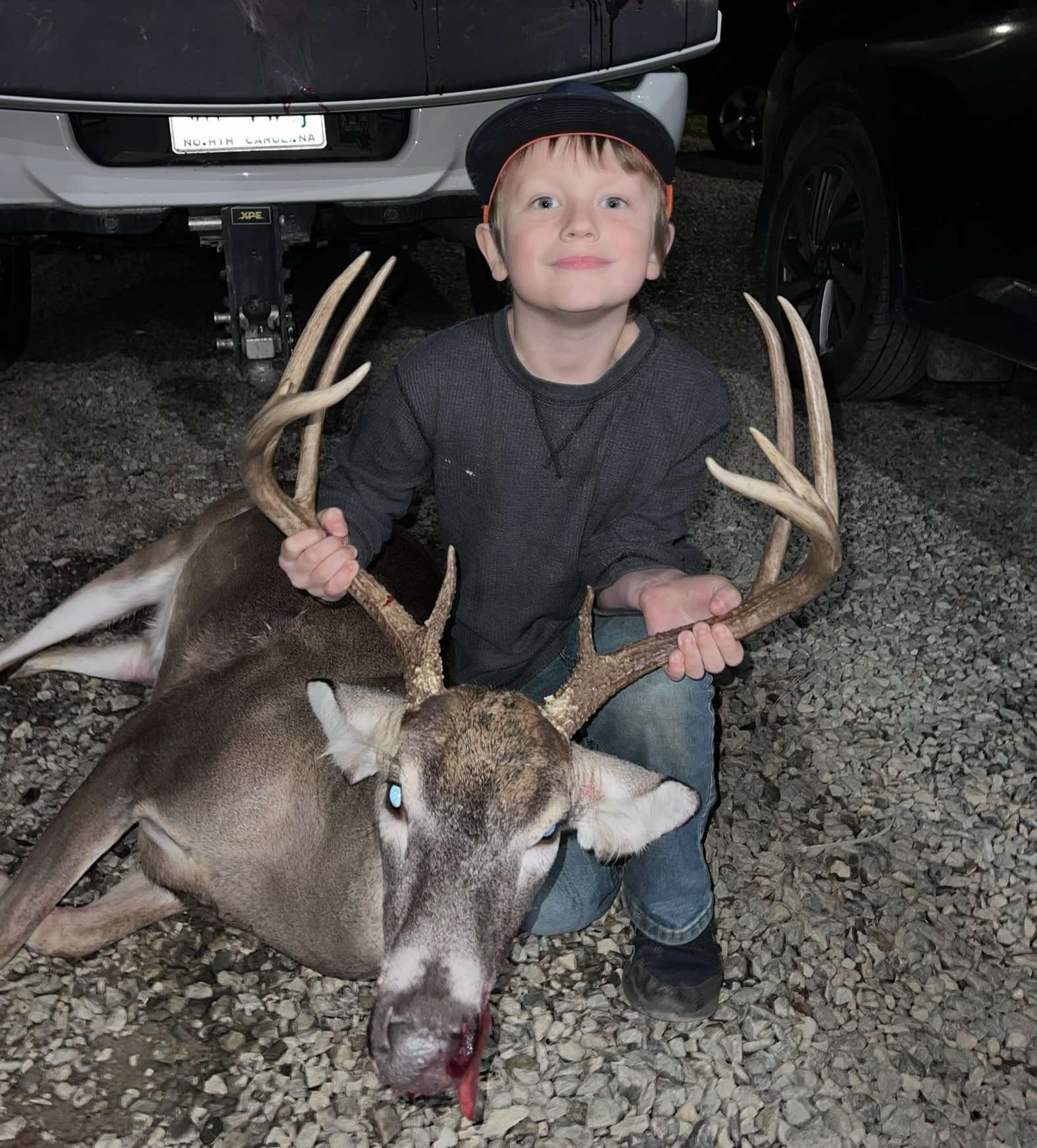Jesse's first deer