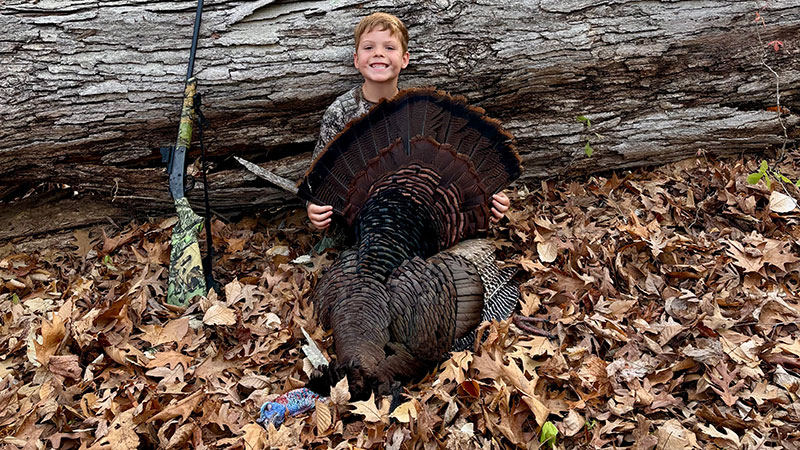 Thaxton Howell kills Caswell County gobbler