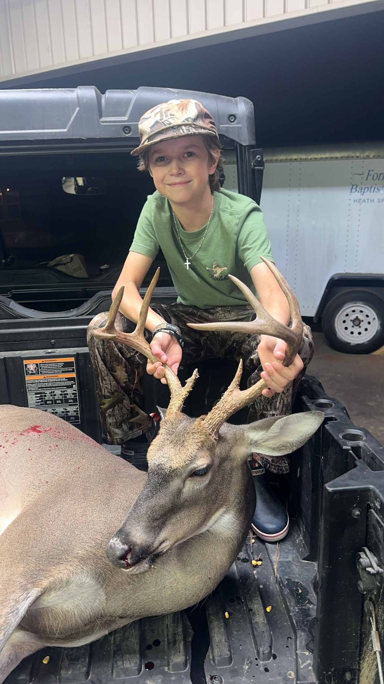 Mason Pitts scores a 8 pointon Youth Day for the second year in a row