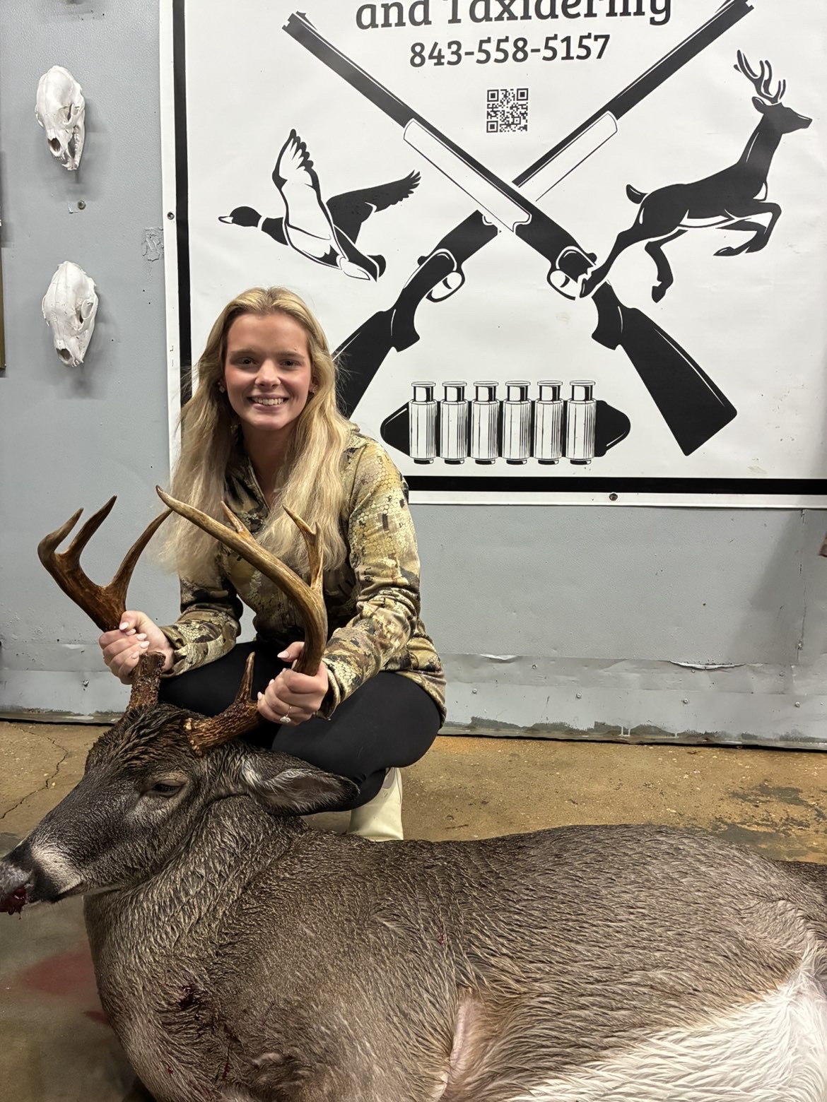 Sarah Fleming 201 Lb buck