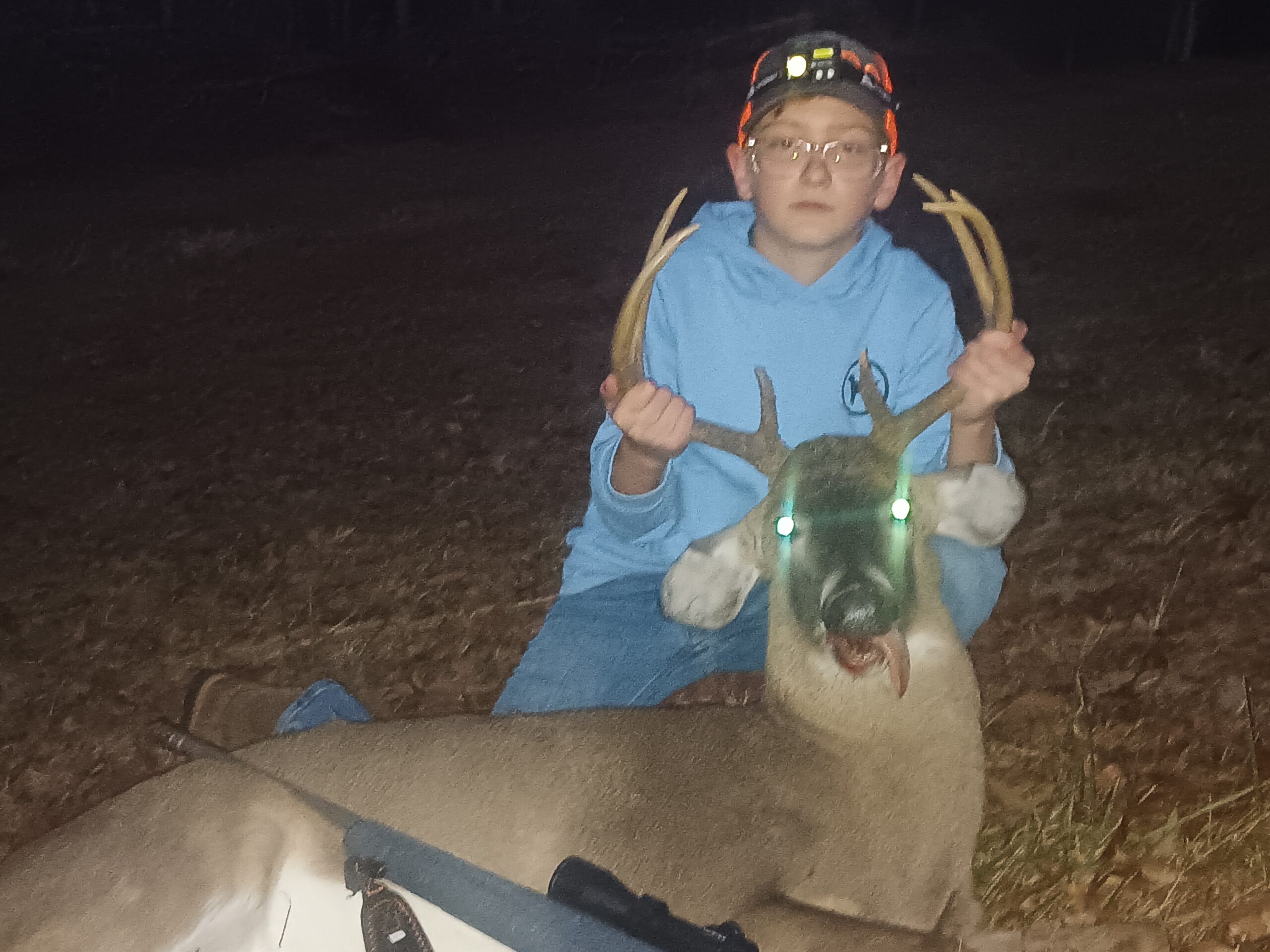 Sons first Buck