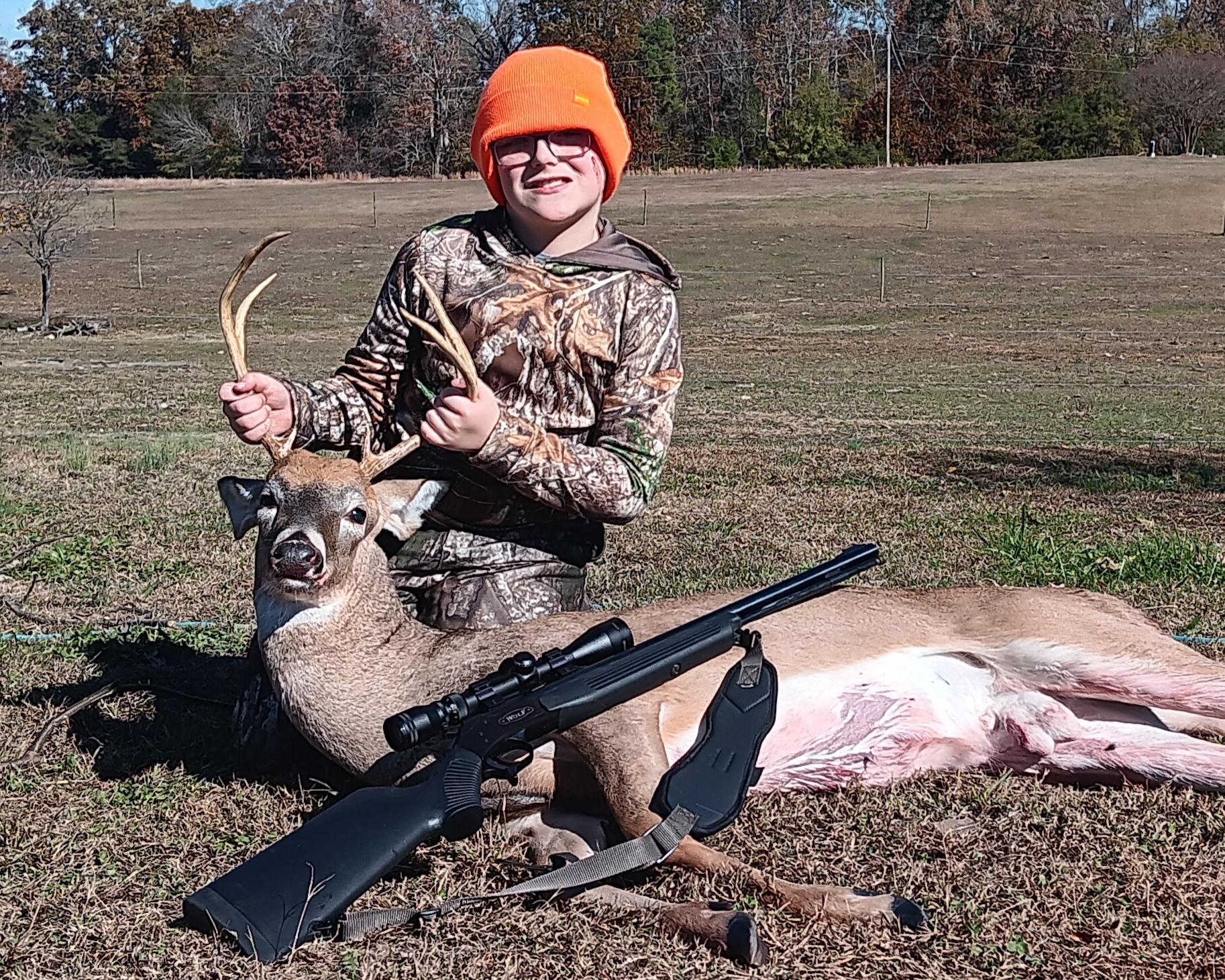 First. Deer.