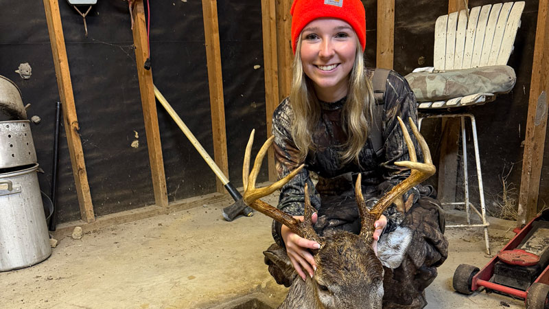 Aubree Elrod's Brunswick County buck