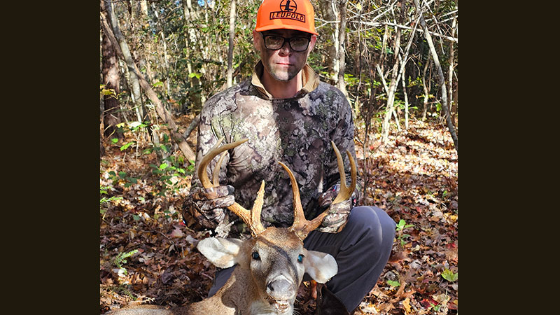 Justin Jernigan wins 2025 Bag-a-Buck Grand Prize.